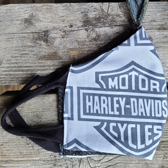 Hand Crafted | Other | Harley Davidson Motorcycle Unisex Face Mask ...